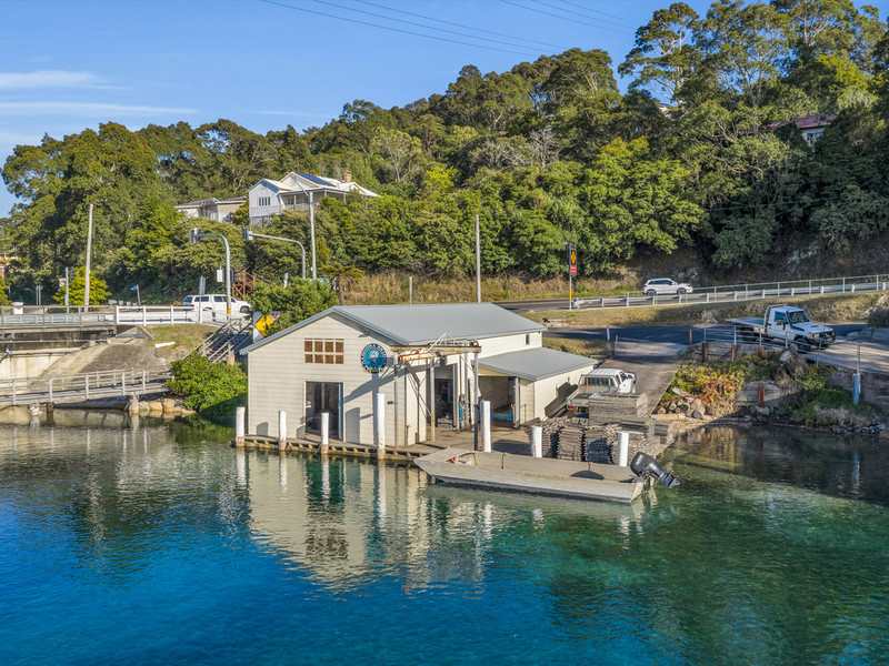 A Rare Waterfront Holding on Narooma Wagonga Inlet - Lot 178 Boatshed ...